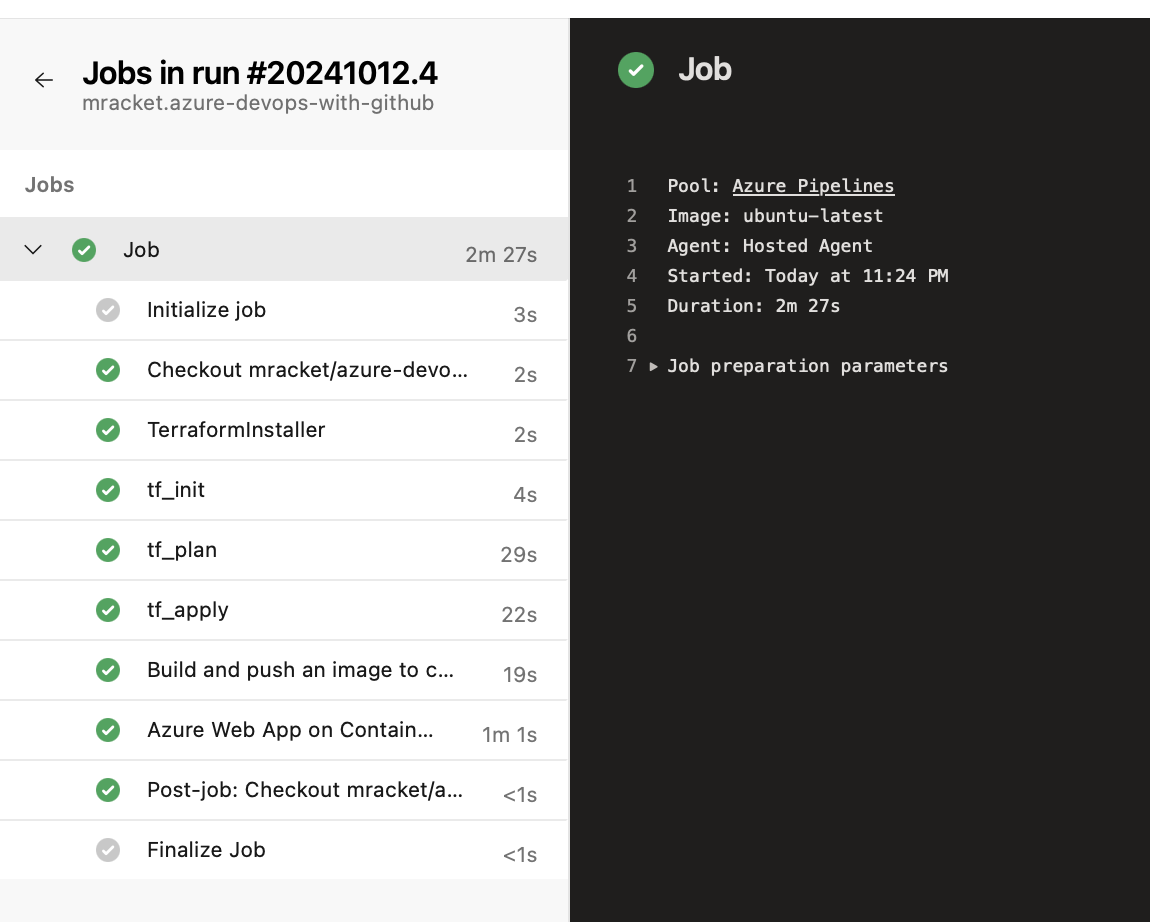 Github Repository With Azure Devops Pipeline Cloudninjanu Azure Cloud Security